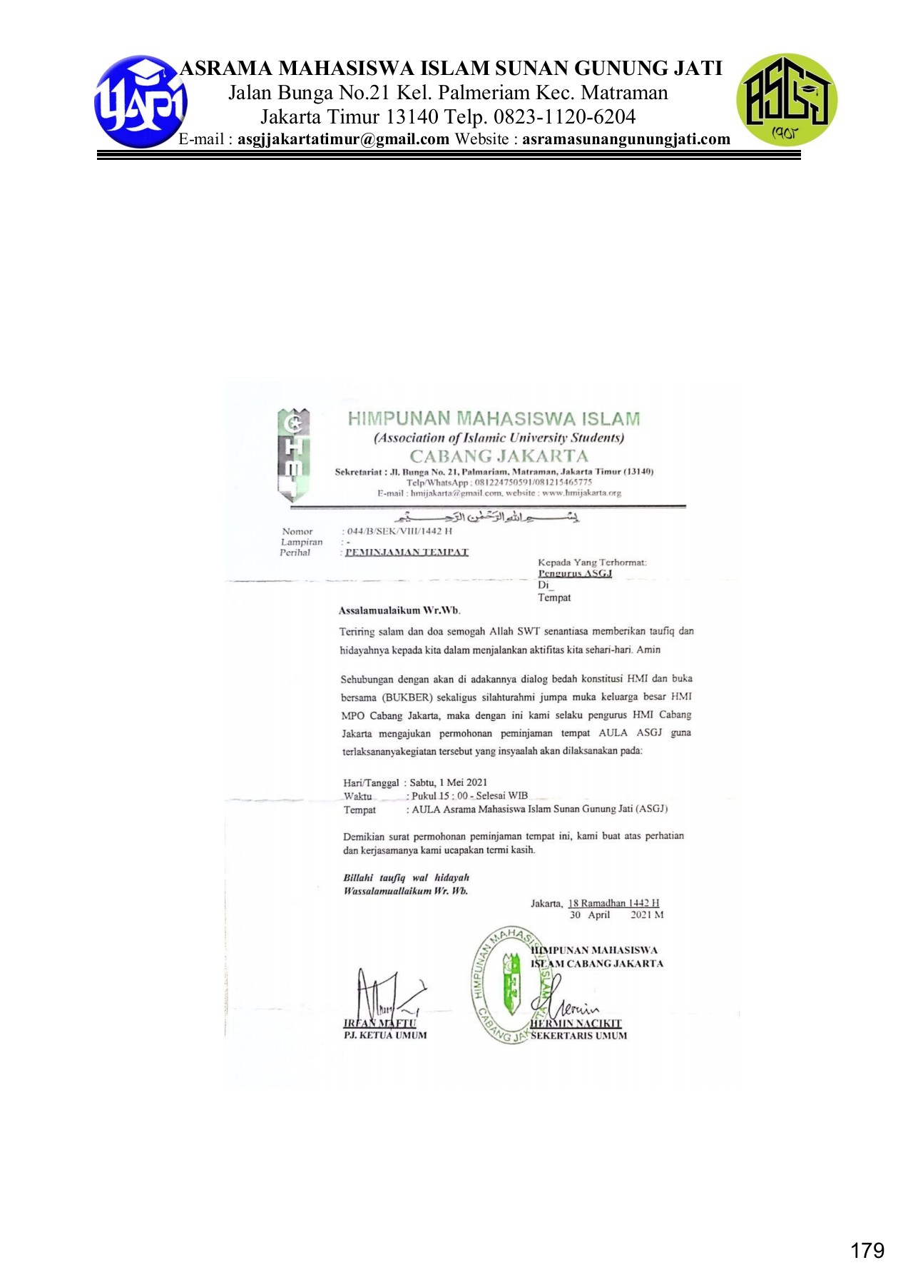 Laporan Pertanggungjawaban Pengurus ASGJ 2021 - Ruhidin Ruhidin ...