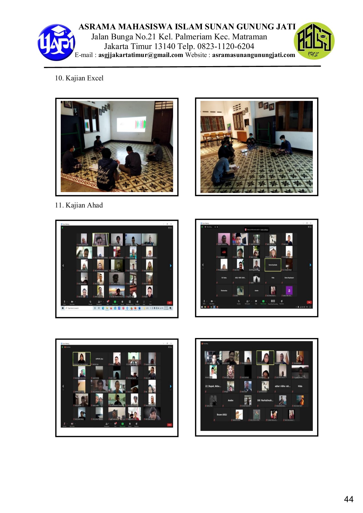 Laporan Pertanggungjawaban Pengurus ASGJ 2021 - Ruhidin Ruhidin ...