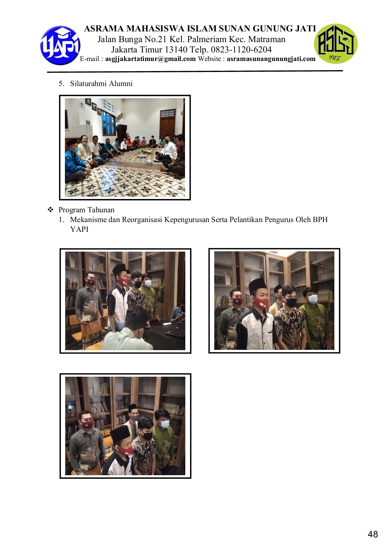 Laporan Pertanggungjawaban Pengurus ASGJ 2021 - Ruhidin Ruhidin ...