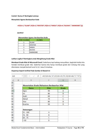 00. Modul - Excel Fundamental Basic - Intermediate (1) - tesardaulah1 ...