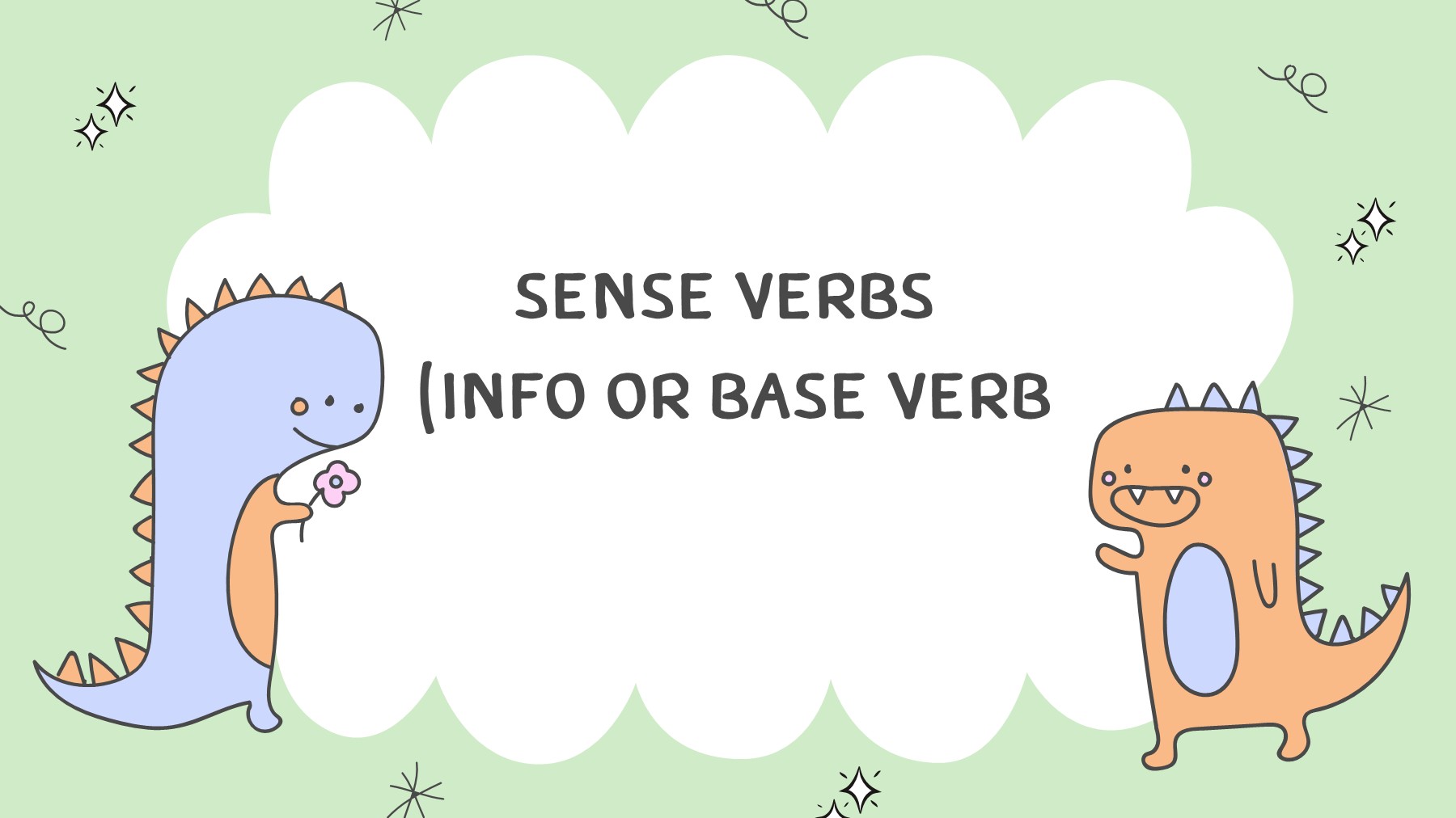 Sense verb - Pawinee King - หน้าหนังสือ 1 - 9 | พลิก PDF ออนไลน์ | PubHTML5