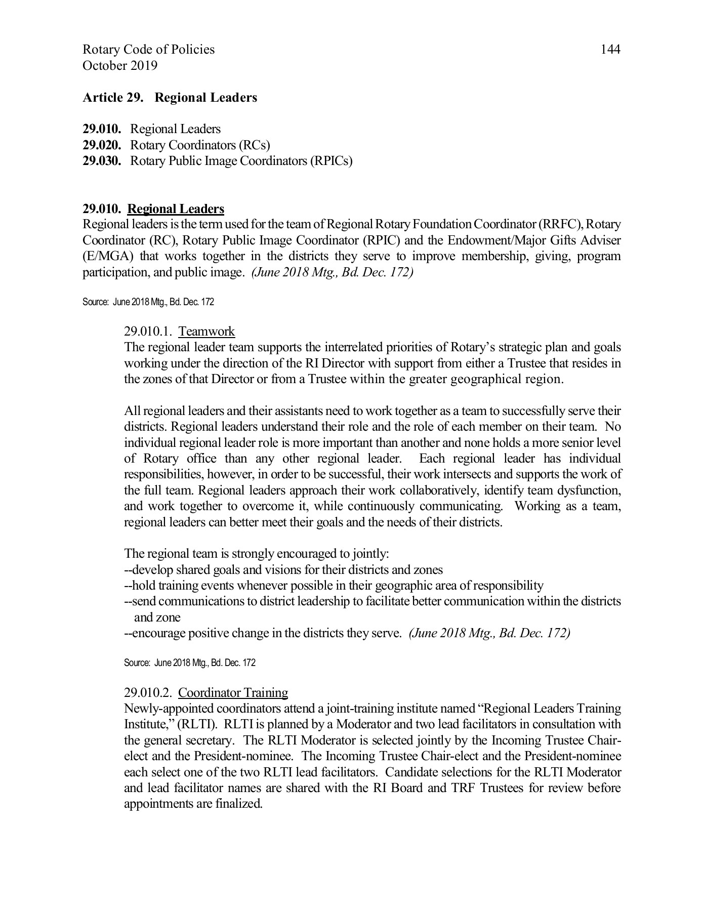 Rotary Code of Policies 2019 - Dijital Rotary Kampüsü Kütüphanesi ...