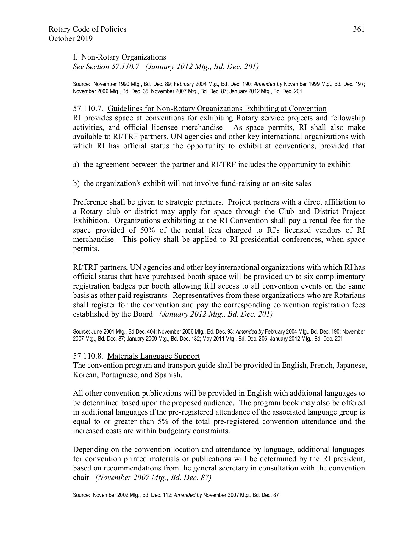 Rotary Code of Policies 2019 - Dijital Rotary Kampüsü Kütüphanesi ...