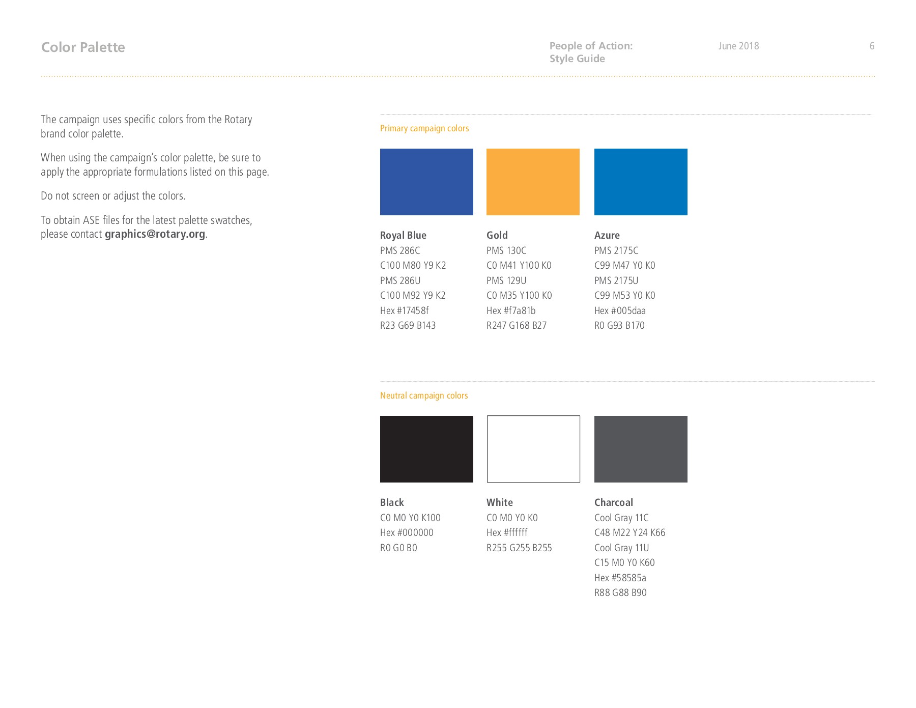 People of Action Style Guide - Dijital Rotary Kampüsü Kütüphanesi ...