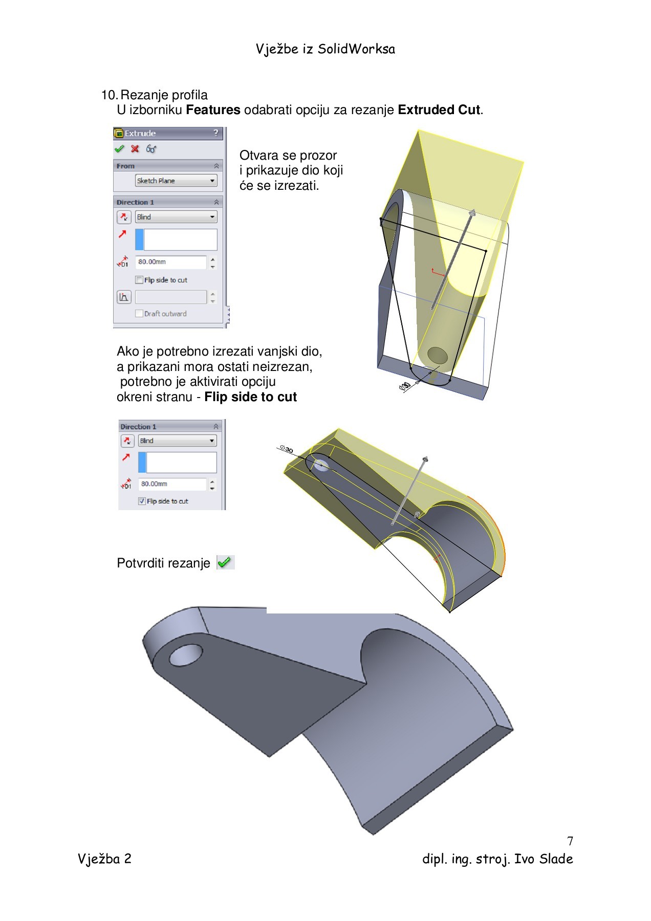 Solidworks skripta - Zoran Peric - Stranica 40 | listanje PDF internetski | PubHTML5