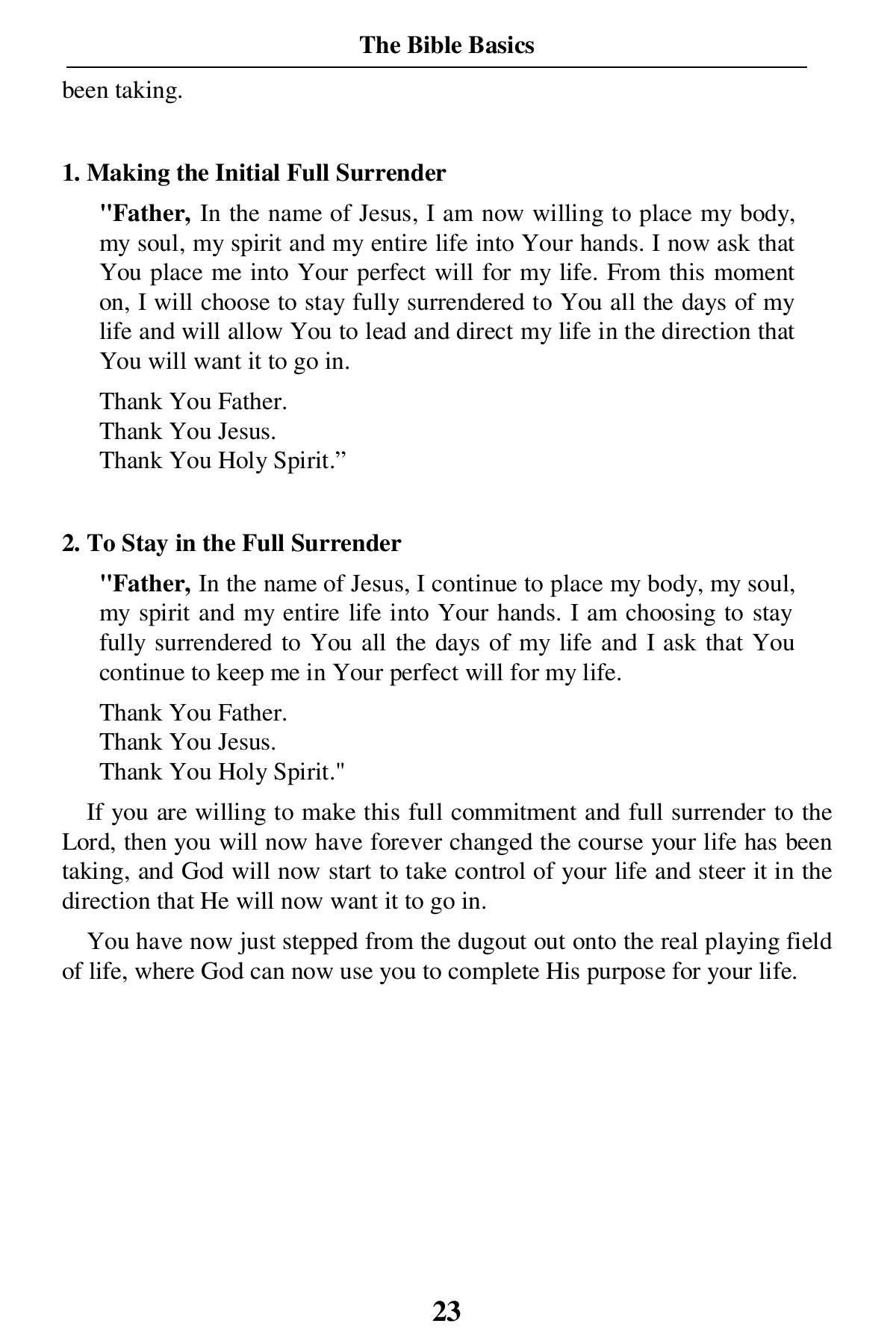 The Full Surrender - Jesus Spirit - Page 25 | Flip PDF Online | PubHTML5