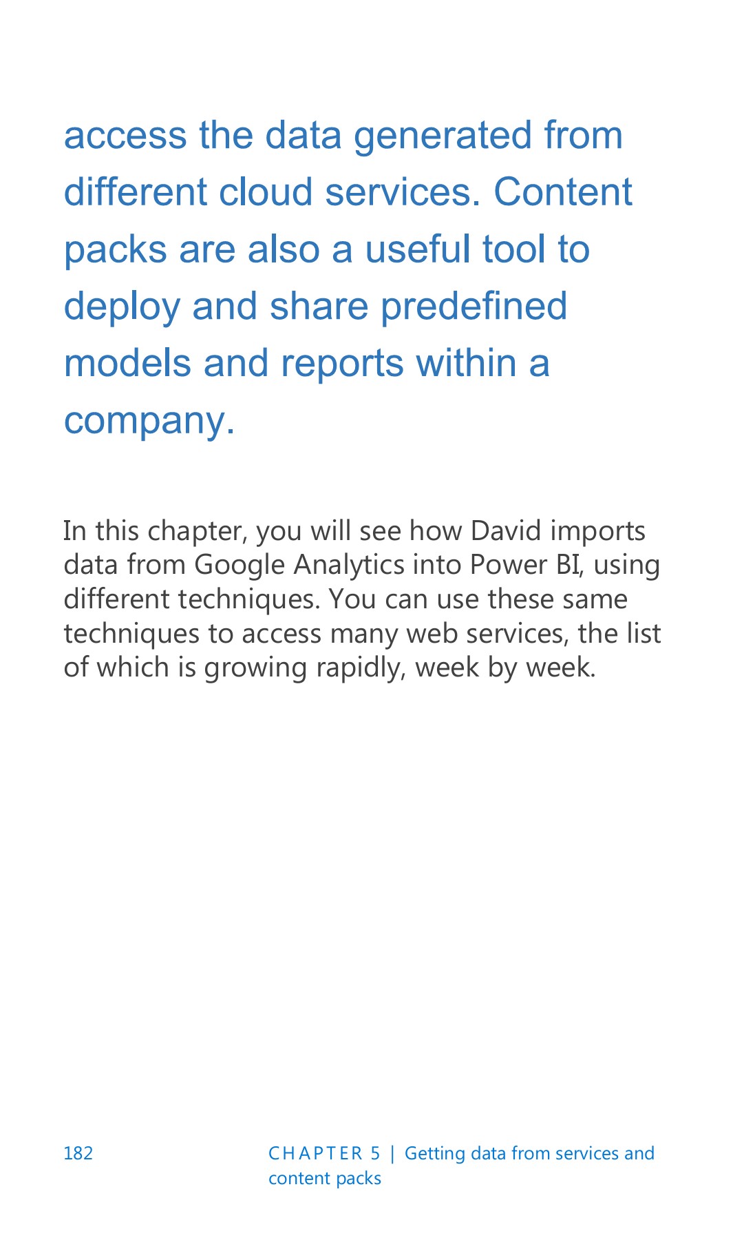 Microsoft Press ebook Introducing Power BI PDF for mobile - Bryon.Brandt - Page 202 | Flip PDF ...