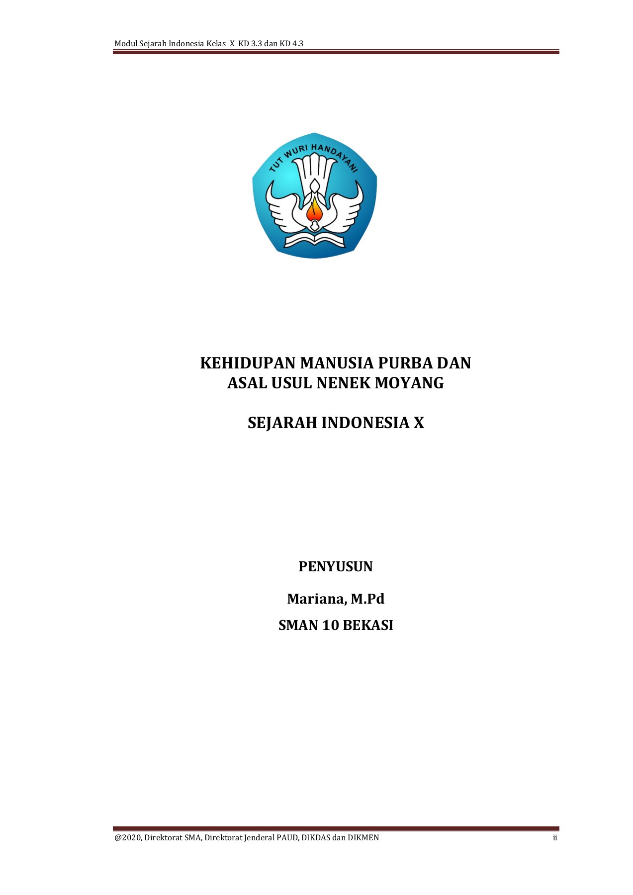 SEJARAH INDO 3.3 - adam sukarno - Kaca 2 | PDF Online | PubHTML5