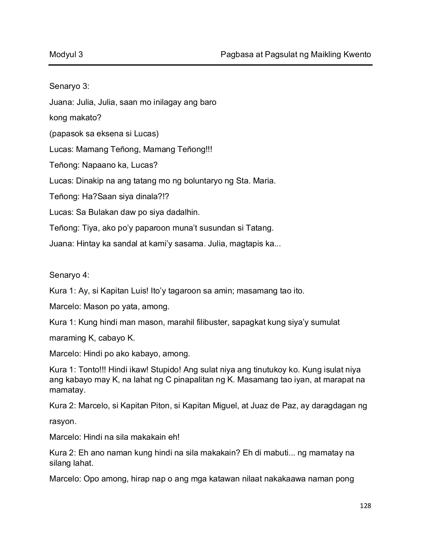 Mga Halimbawang Teksto ng mga Batikan / Kilalang Lokal at Banyagang ...