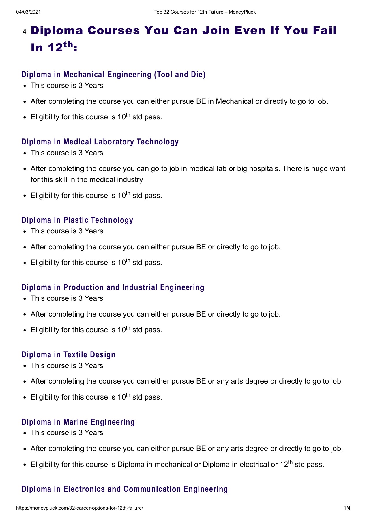 Top 32 Courses for 12th Failure - IT Support ES NorthCampus - Page 1 ...