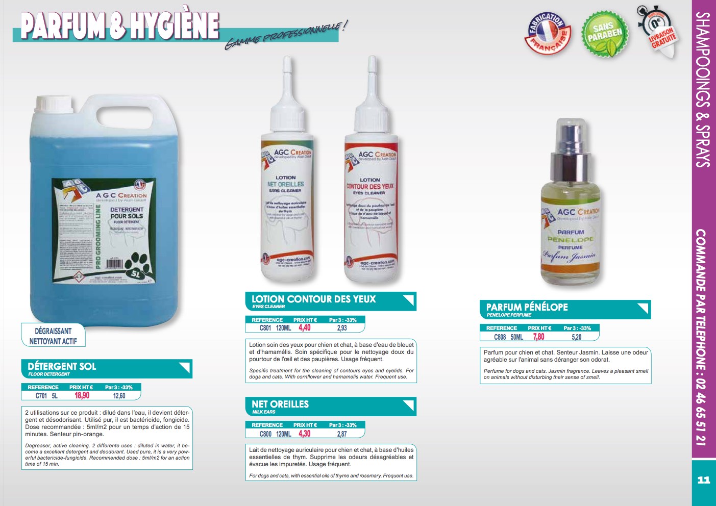 CATALOGUE PROFESSIONNEL 2018 - infos - Page 11 | PDF Feuilletable en Ligne | PubHTML5