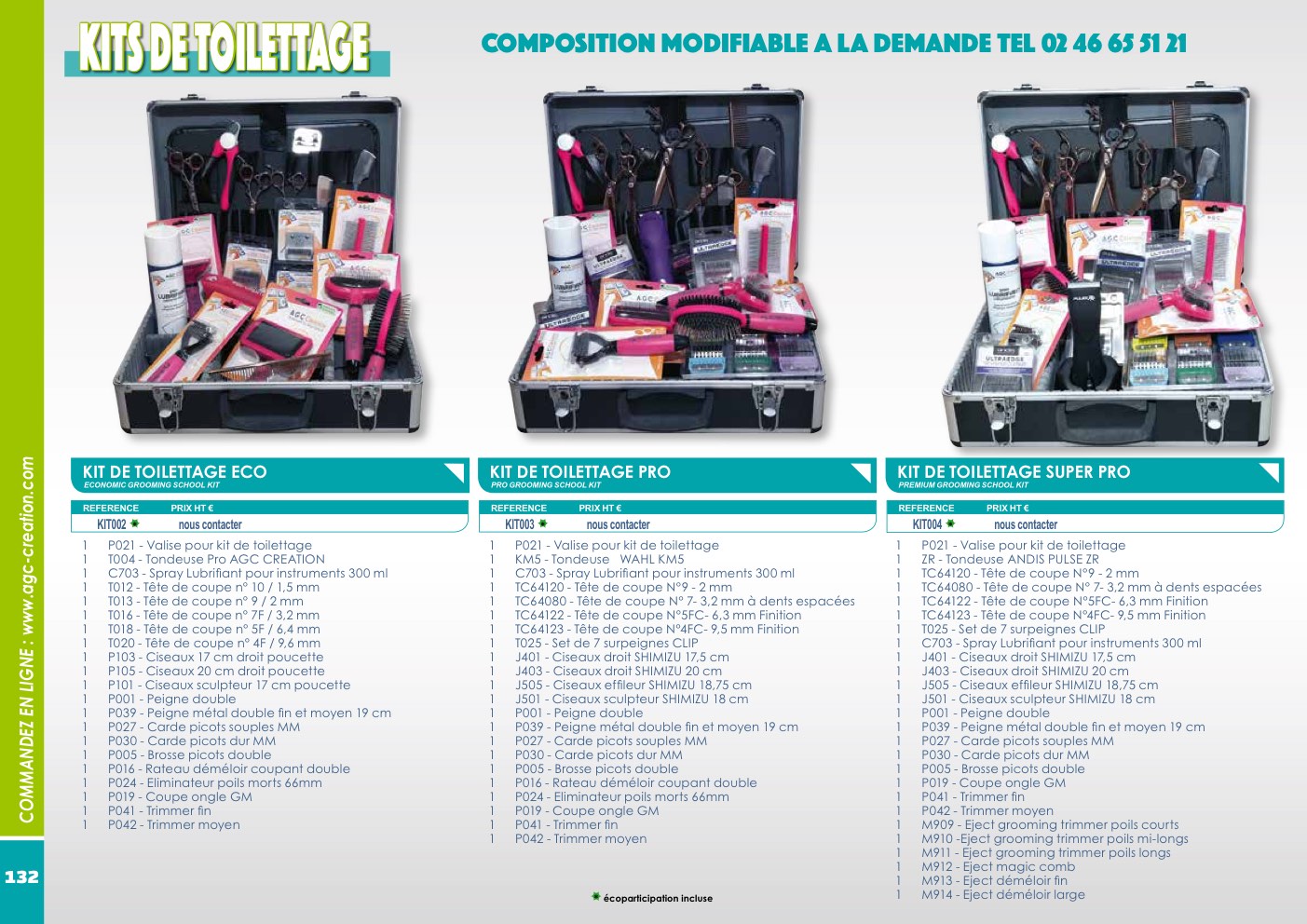 CATALOGUE PROFESSIONNEL 2018 - infos - Page 132 | PDF Feuilletable en Ligne | PubHTML5