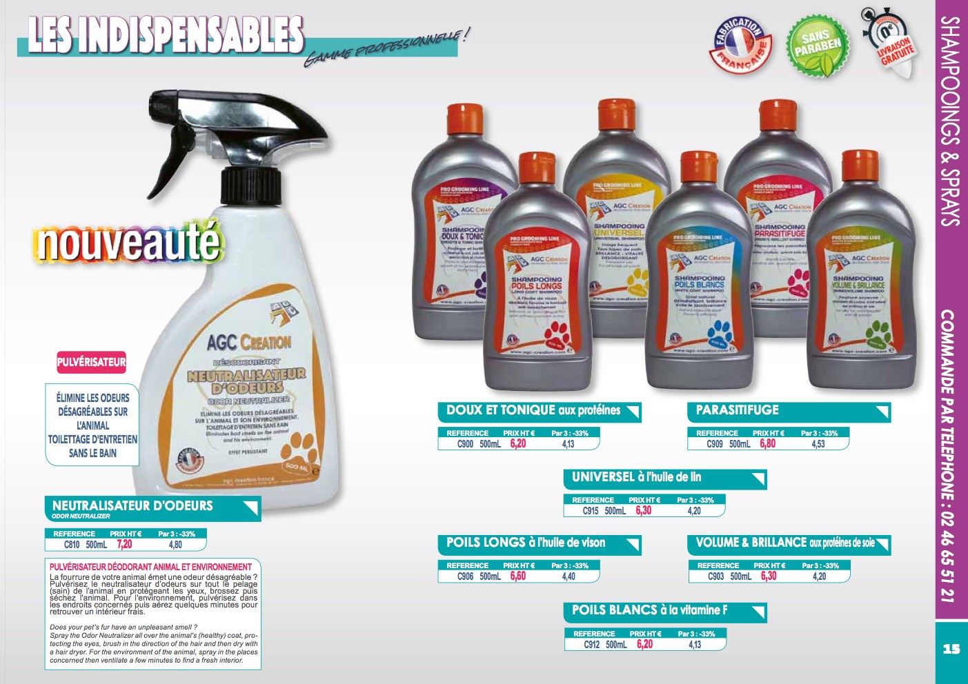 CATALOGUE PROFESSIONNEL 2018 - infos - Page 15 | PDF Feuilletable en Ligne | PubHTML5