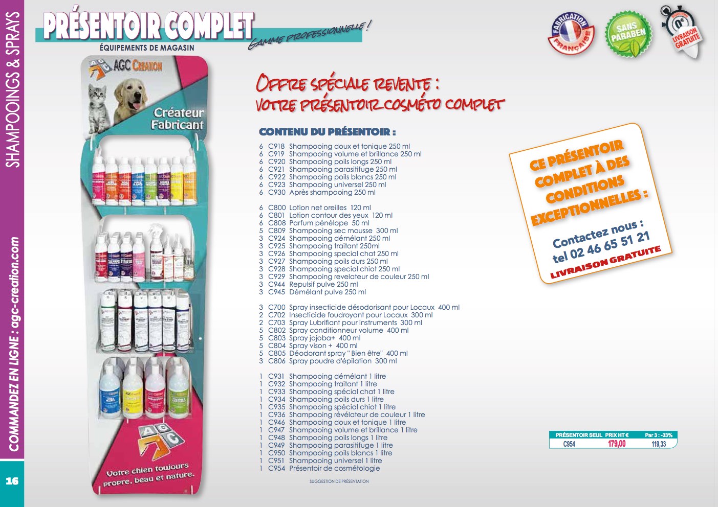 CATALOGUE PROFESSIONNEL 2018 - infos - Page 16 | PDF Feuilletable en Ligne | PubHTML5