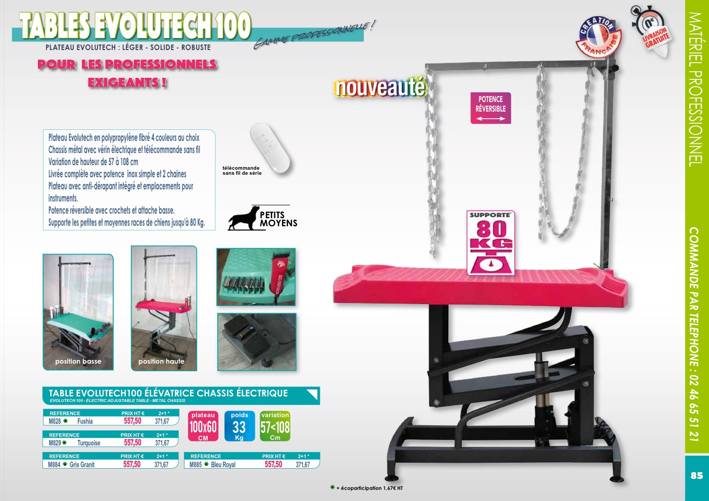 CATALOGUE PROFESSIONNEL 2018 - infos - Page 85 | PDF Feuilletable en Ligne | PubHTML5