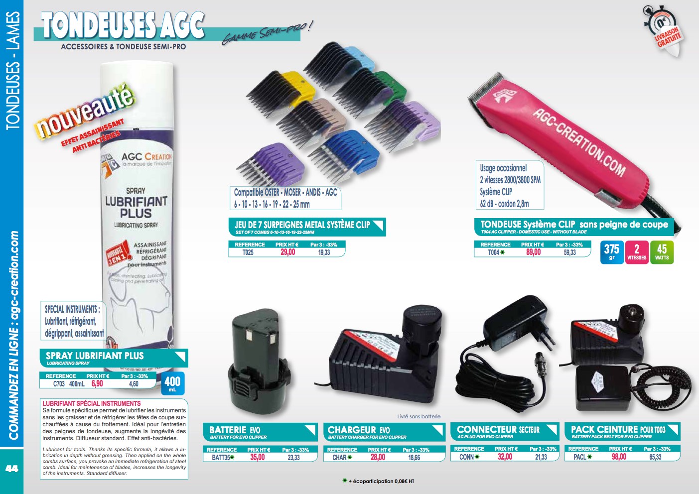 CATALOGUE PROFESSIONNEL MAI 2018 - infos - Page 44 | PDF Feuilletable en Ligne | PubHTML5