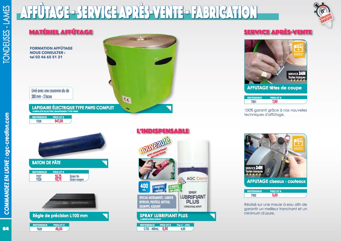 CATALOGUE PROFESSIONNEL MAI 2018 - infos - Page 64 | PDF Feuilletable en Ligne | PubHTML5