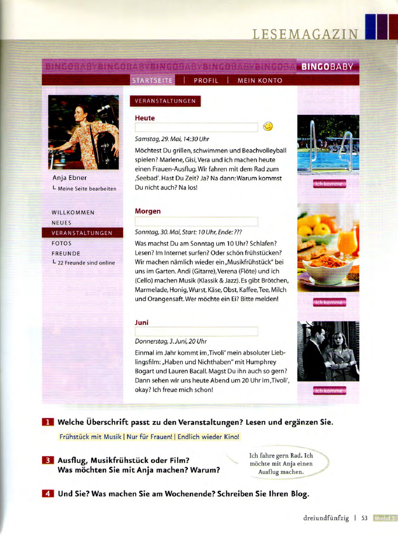 Menschen A1.1 Kursbuch - amir_ieeeman - Seite 53 | Daumenkino PDF Online | PubHTML5