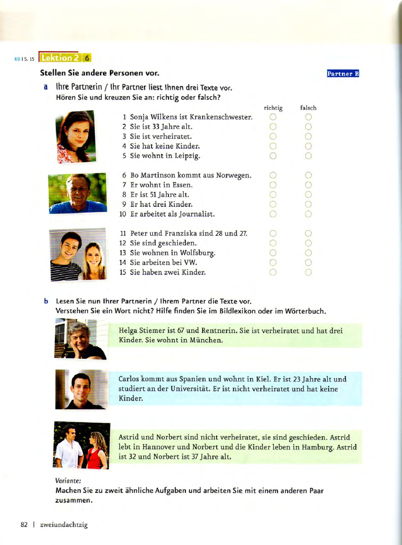 Menschen A1.1 Kursbuch - amir_ieeeman - Seite 82 | Daumenkino PDF Online | PubHTML5