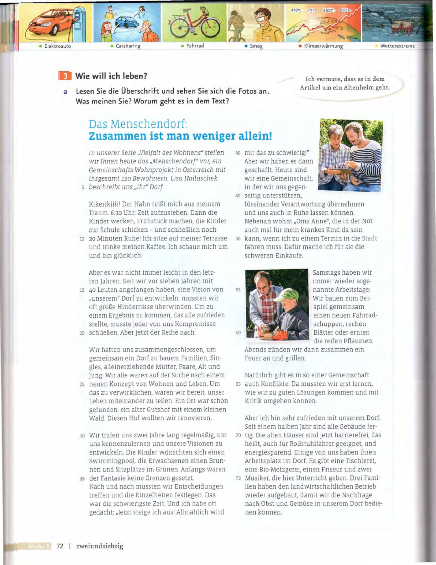 Menschen B1.2 Kursbuch - amir_ieeeman - Seite 71 | Daumenkino PDF Online | PubHTML5