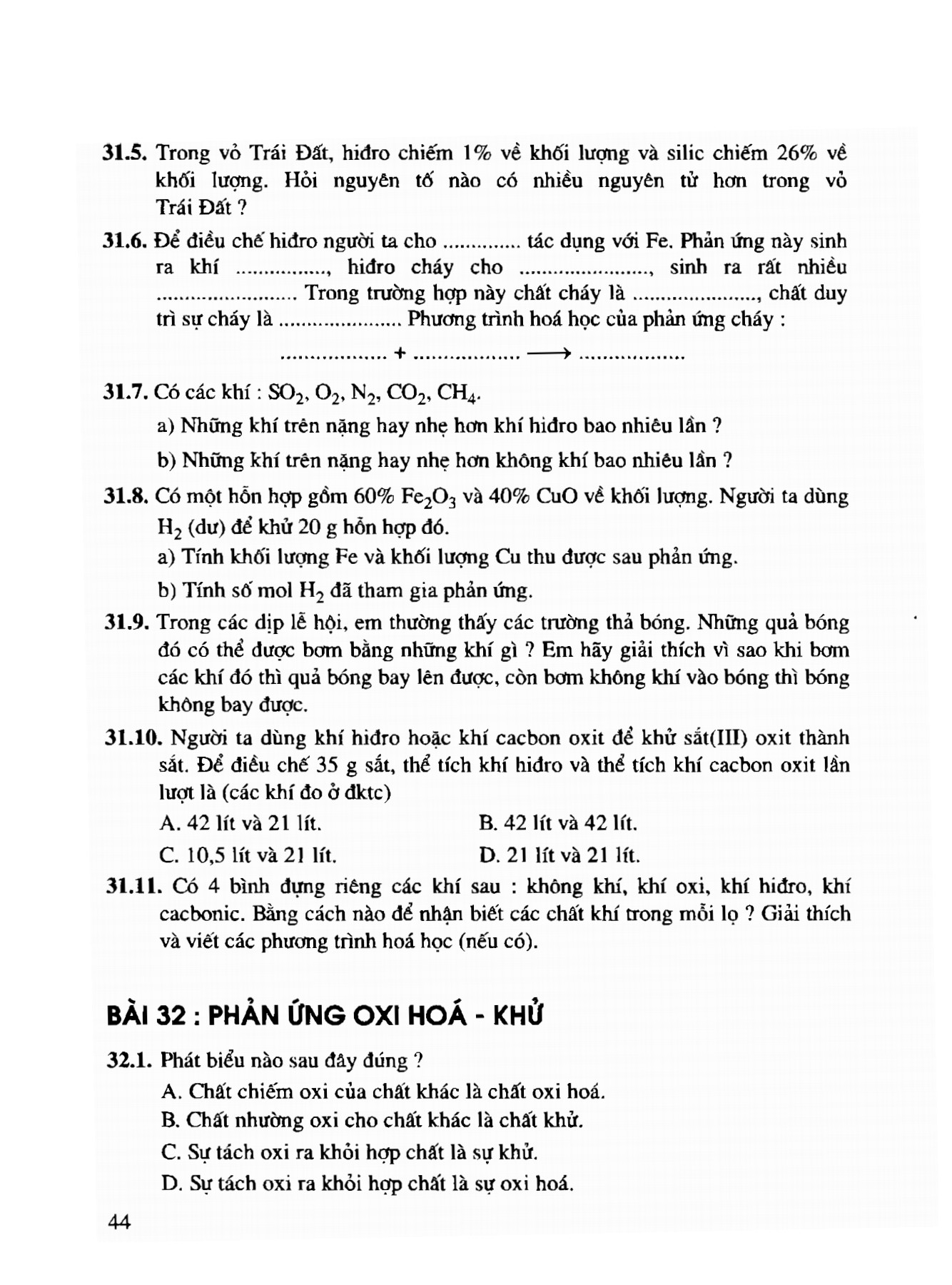 Bai-tap-hoa-hoc-8 - bluelights247 - Halaman 45 | PDF Online | PubHTML5