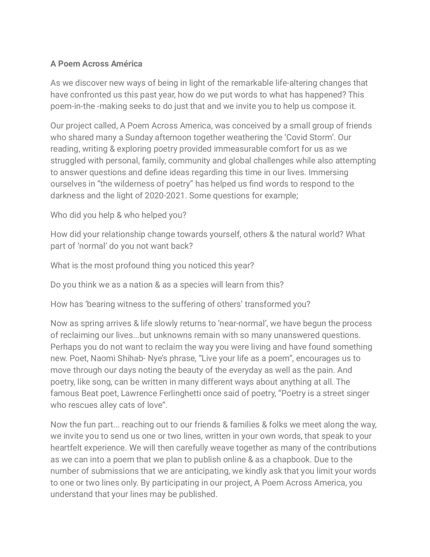 A Poem Across América - Steve Smith - Page 1 - 27 | Flip PDF Online ...