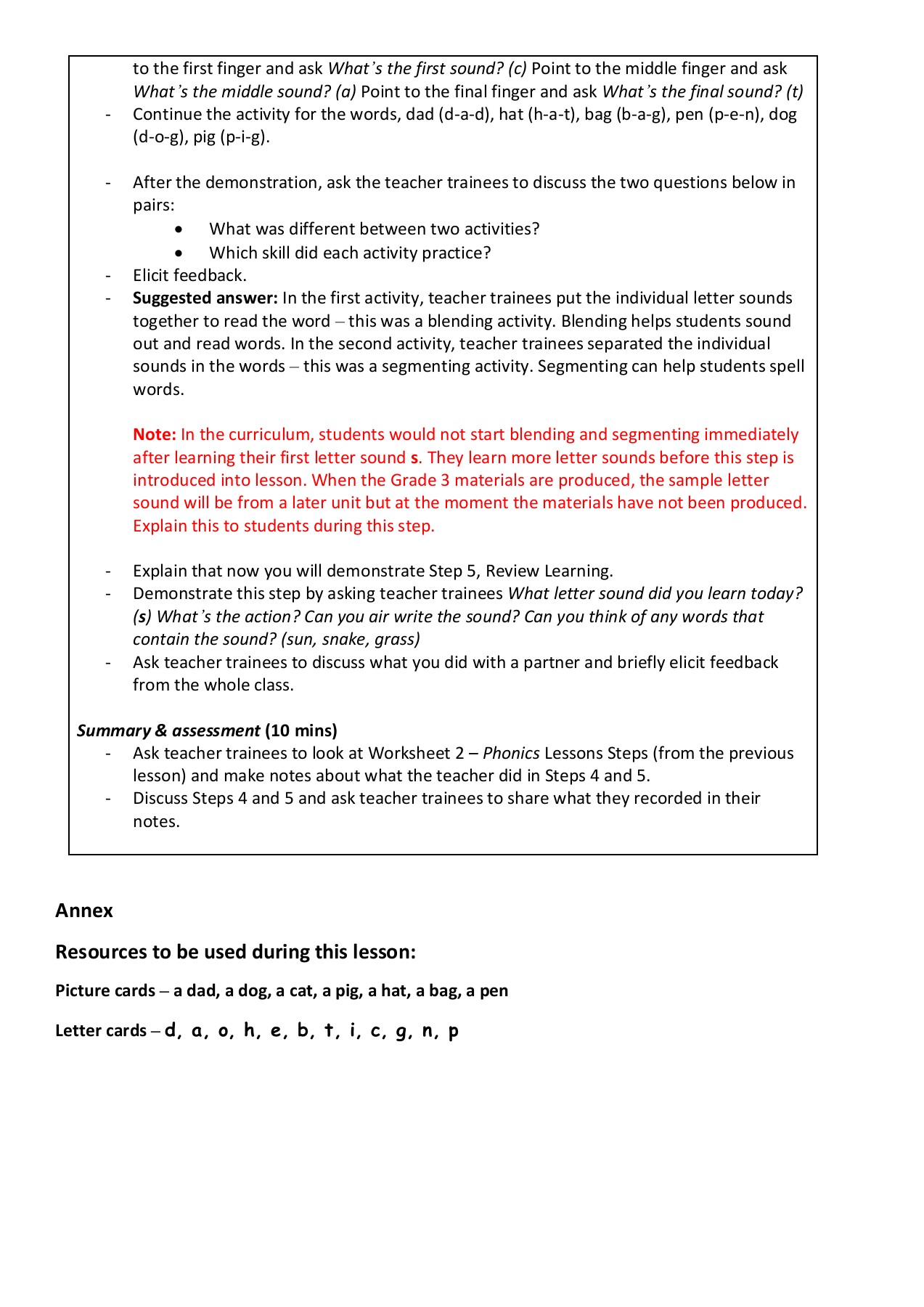 English Teaching Method lesson plan - phasatangpate312201 - Page 110 ...