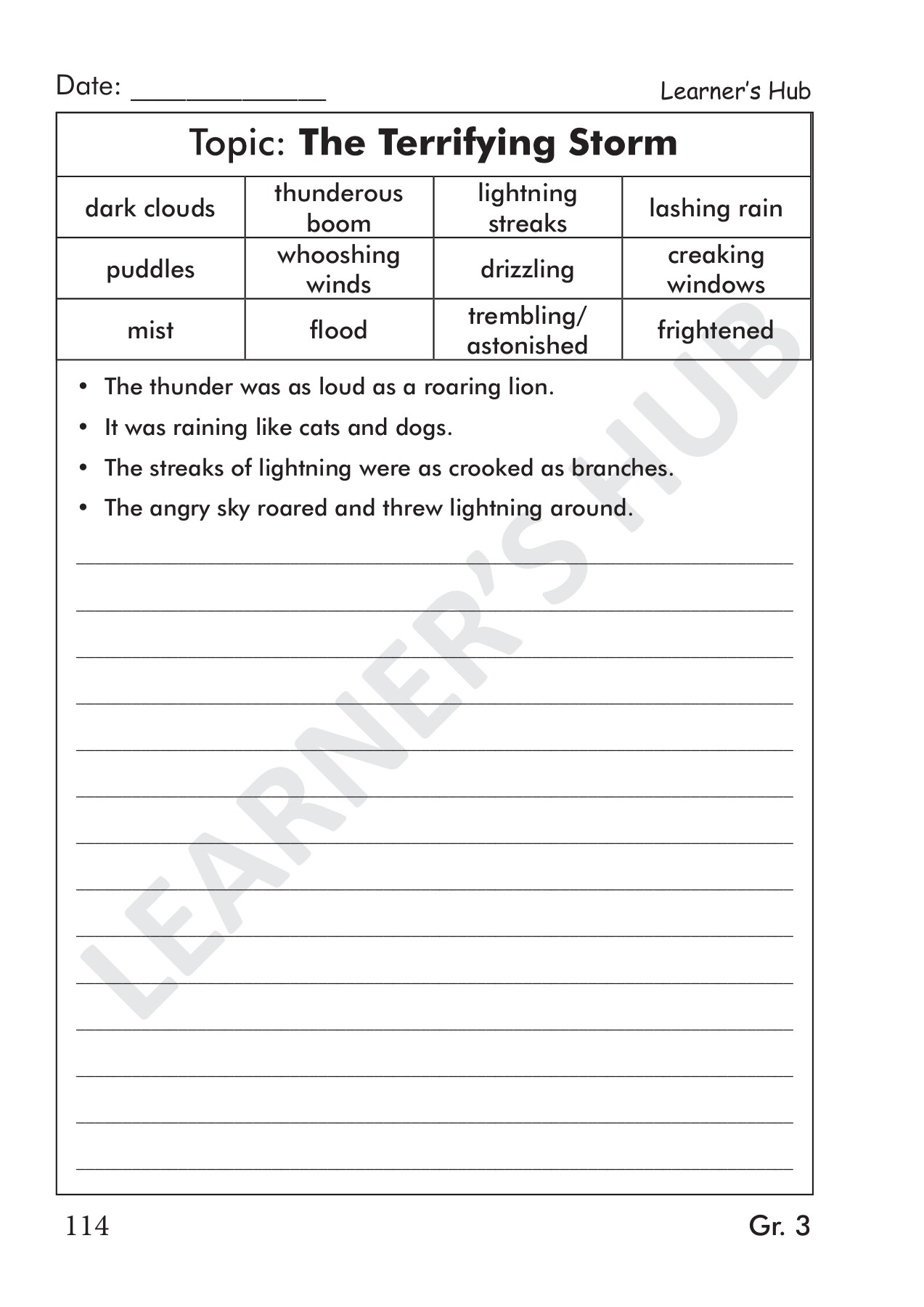 Gr 3 - Empowering Writing SKill - Comp - CW - 2021 - dhanashri khedekar ...