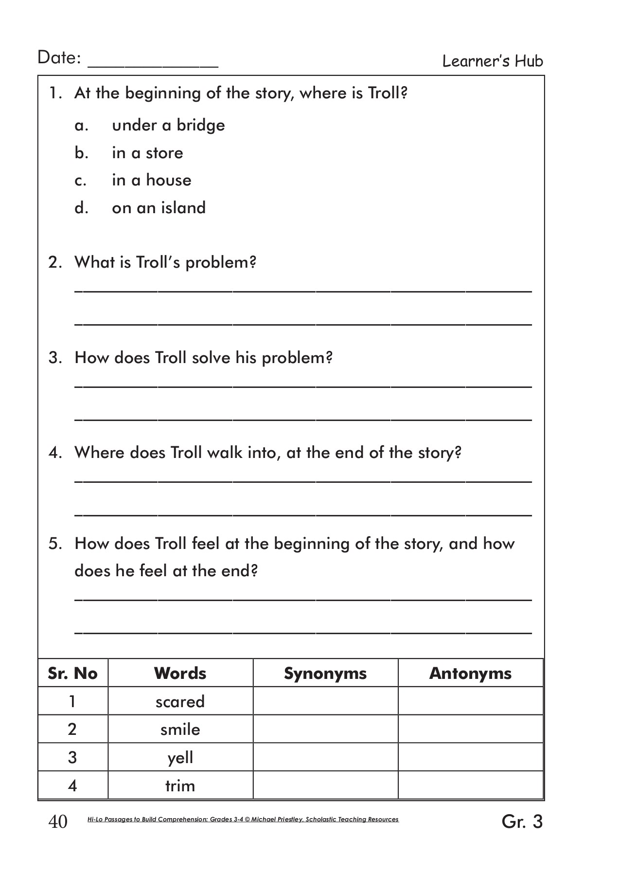 Gr 3 - Empowering Writing SKill - Comp - CW - 2021 - dhanashri khedekar ...