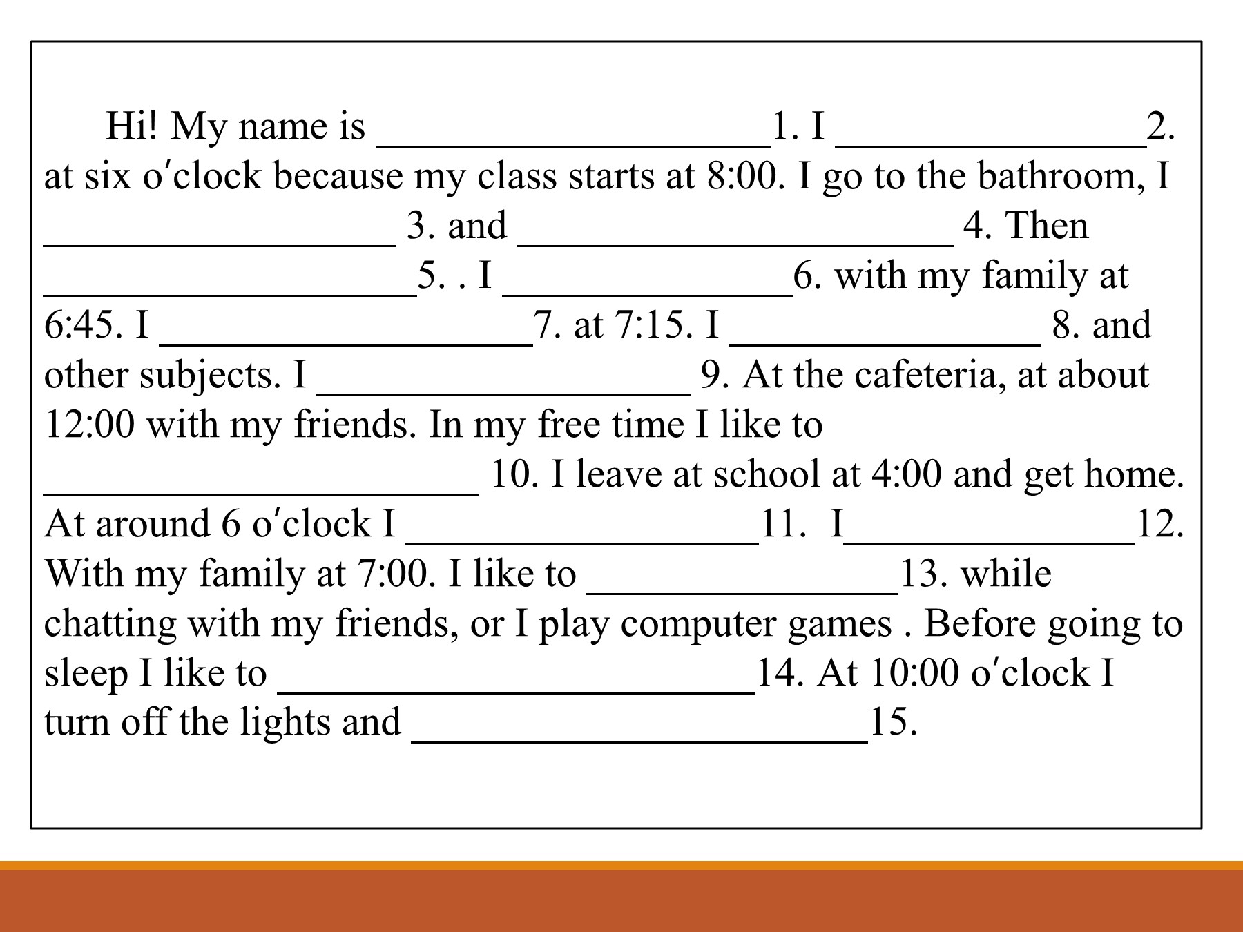 Daily-Routines-ESL-PowerPoint-Presentation - prexson - Page 37 | Flip ...