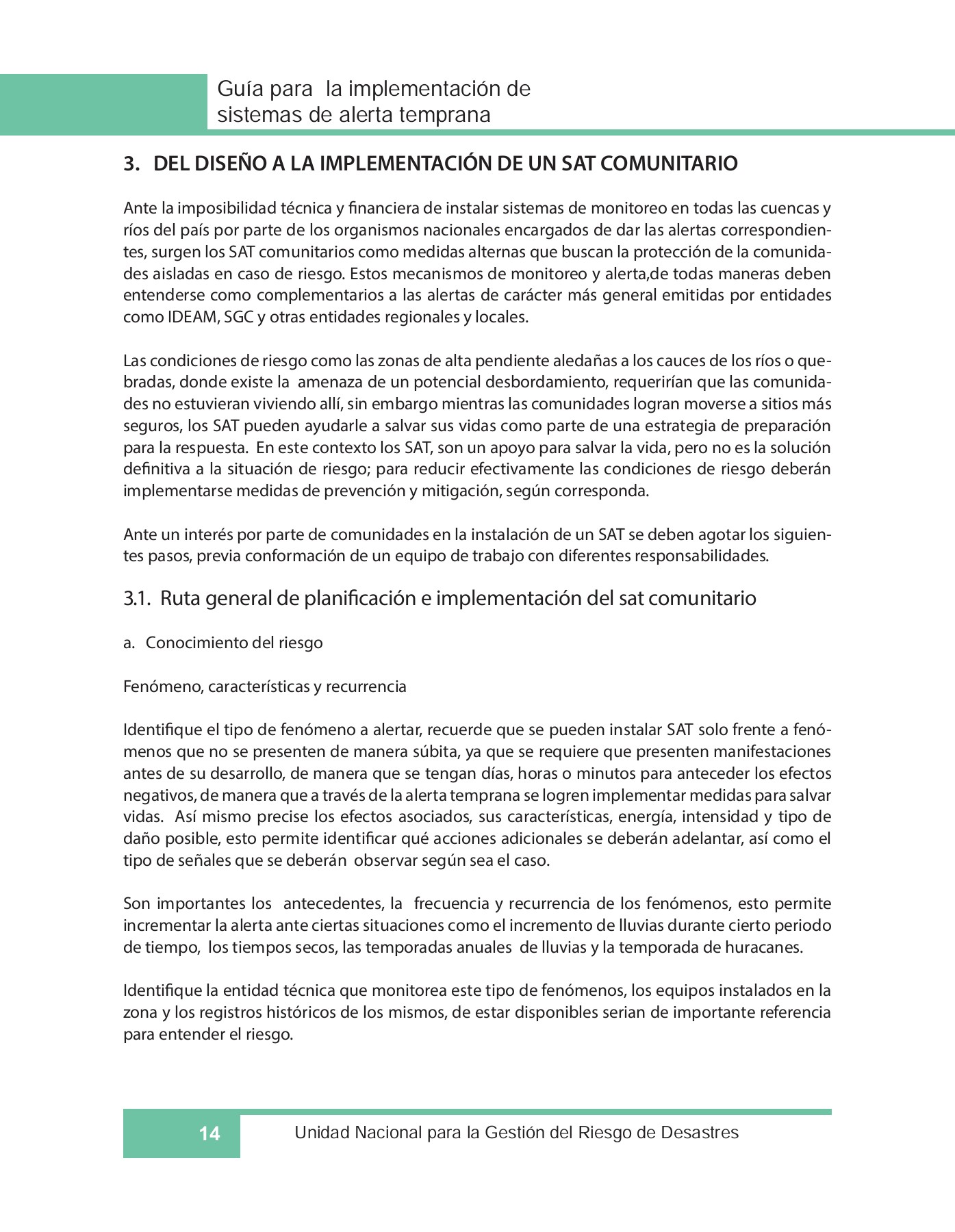 Guía para la Implementación de Sistemas de Alerta Temprana SAT - gsdiesel1980 - Página 16 | Flip ...