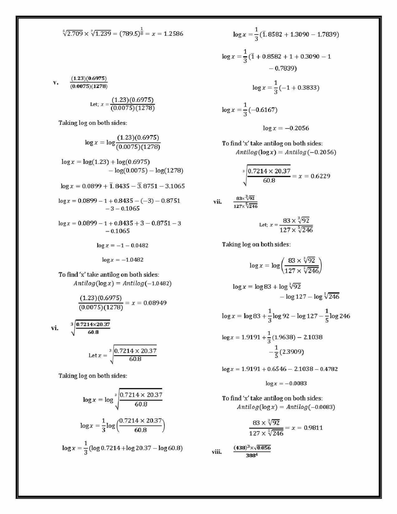 9th Class Math Notes with Solutions - haseebshafiq28 - Page 87 | Flip ...