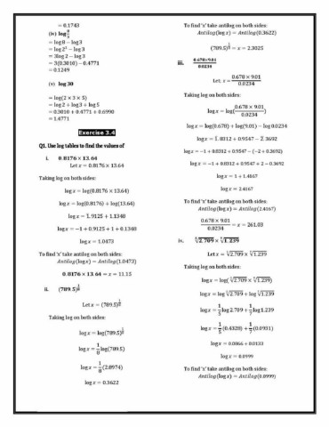 9th Class Math Notes with Solutions - haseebshafiq28 - Page 86 | Flip ...