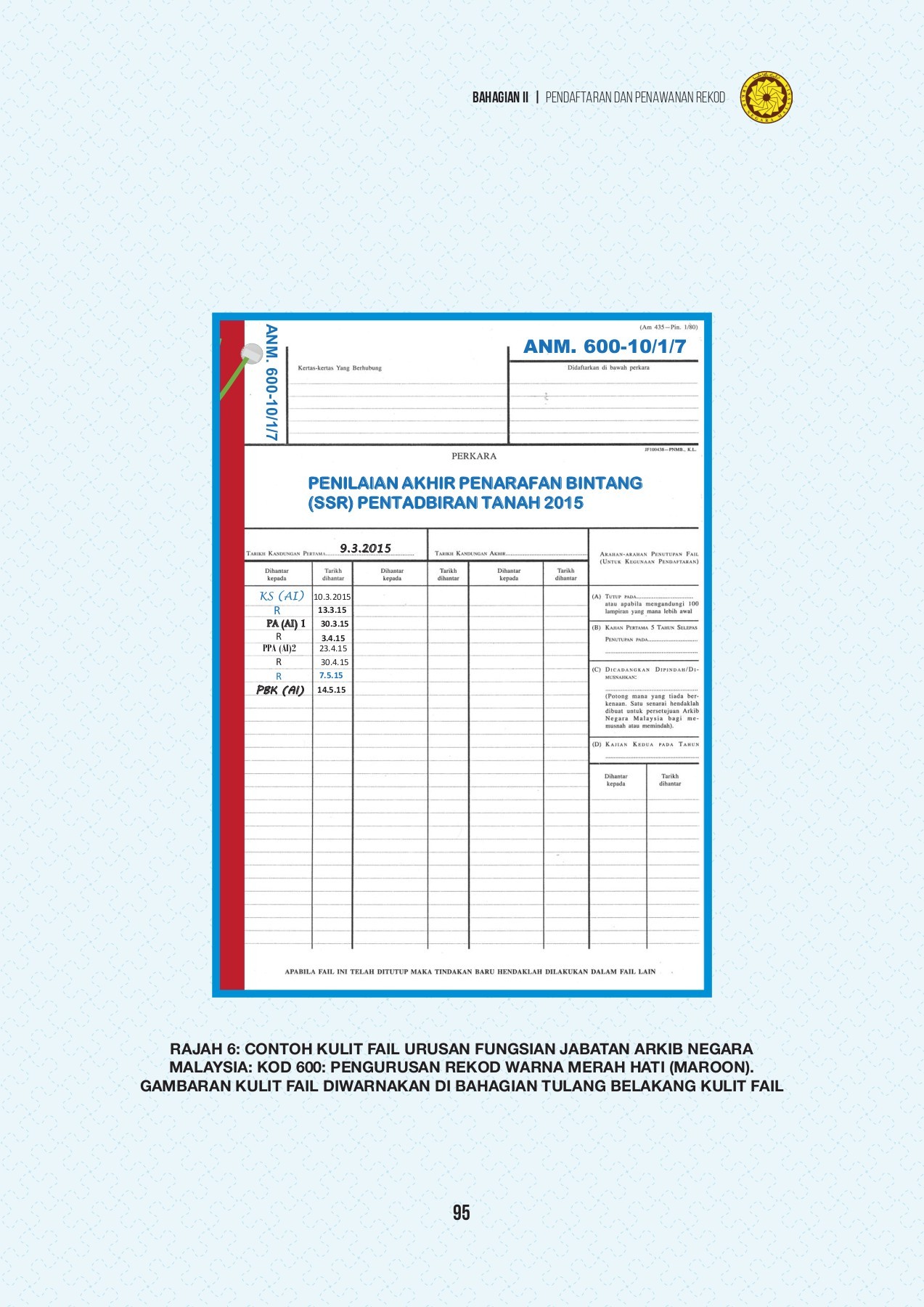 PANDUAN PENGURUSAN REKOD AWAM - amkabulmas - Muka Surat 113 | Membalik PDF Dalam talian | PubHTML5