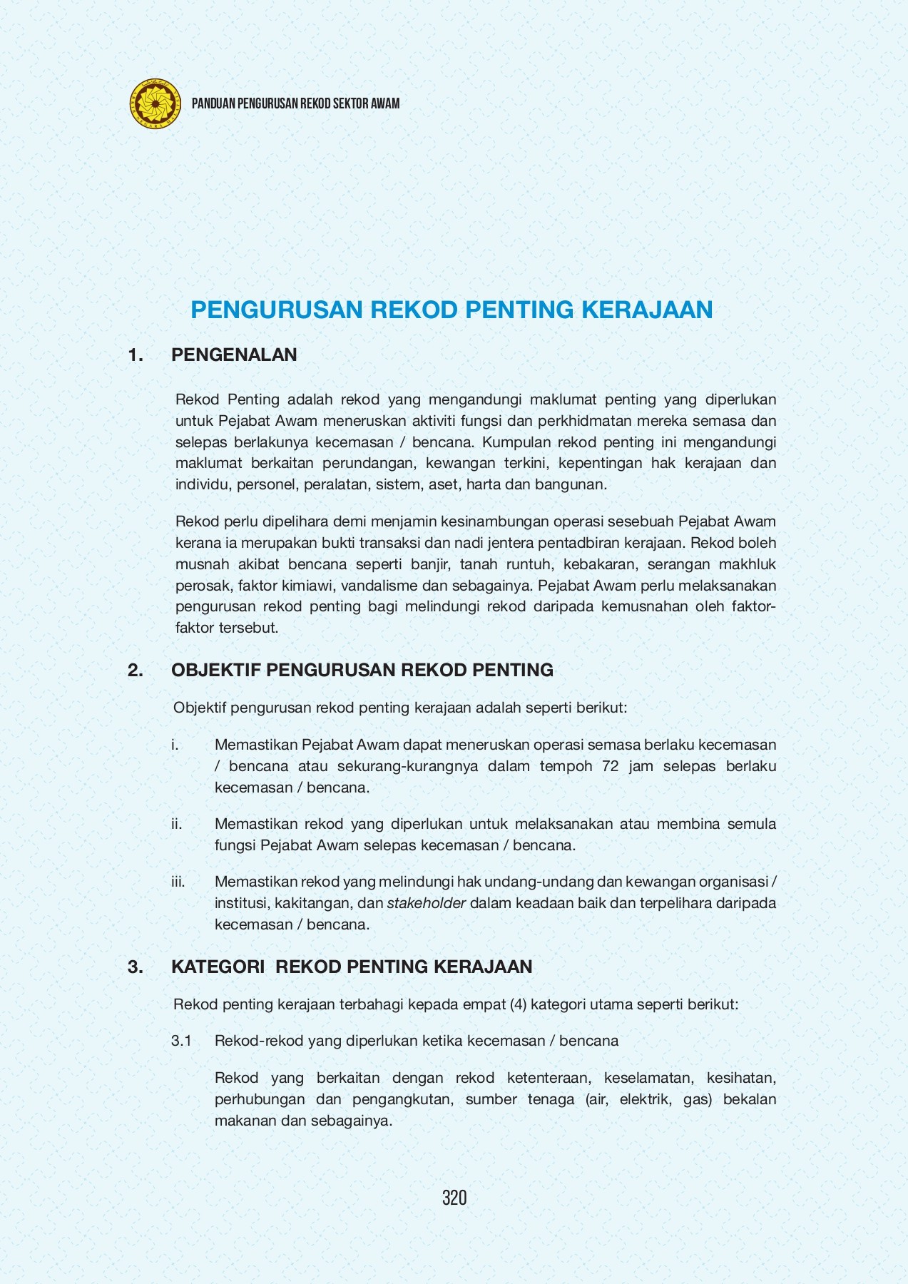 PANDUAN PENGURUSAN REKOD AWAM - amkabulmas - Muka Surat 338 | Membalik ...