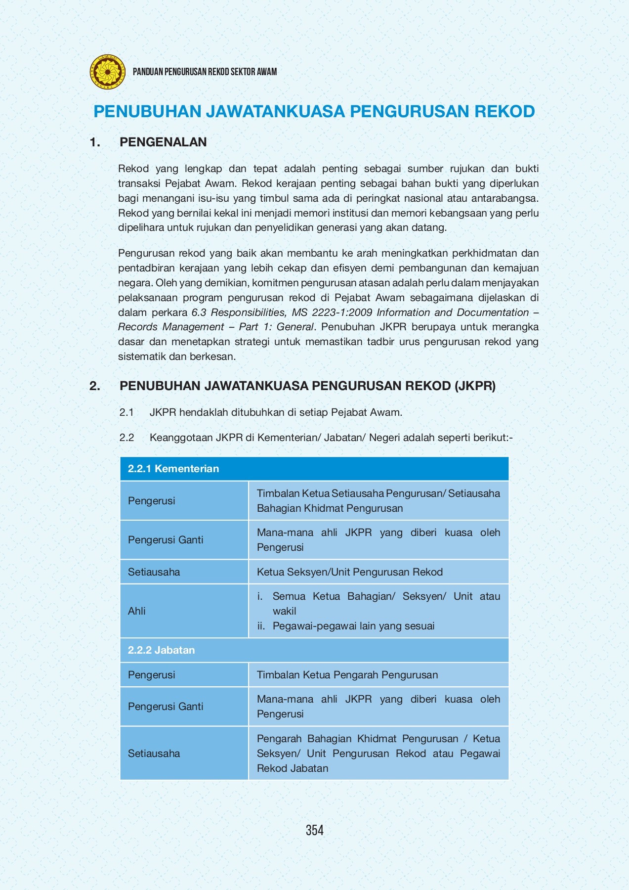 PANDUAN PENGURUSAN REKOD AWAM - amkabulmas - Muka Surat 372 | Membalik PDF Dalam talian | PubHTML5