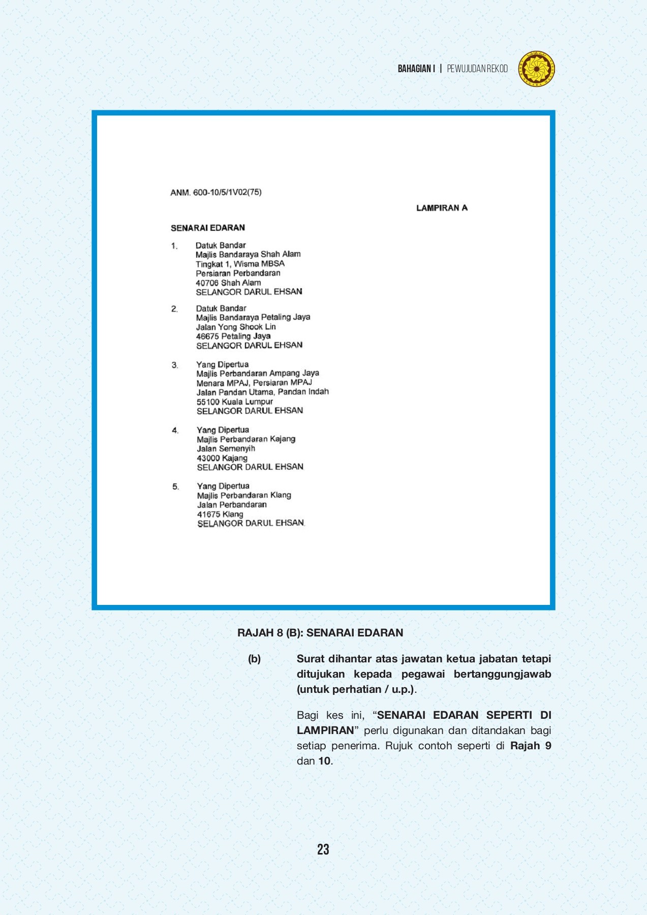 PANDUAN PENGURUSAN REKOD AWAM - amkabulmas - Muka Surat 41 | Membalik PDF Dalam talian | PubHTML5