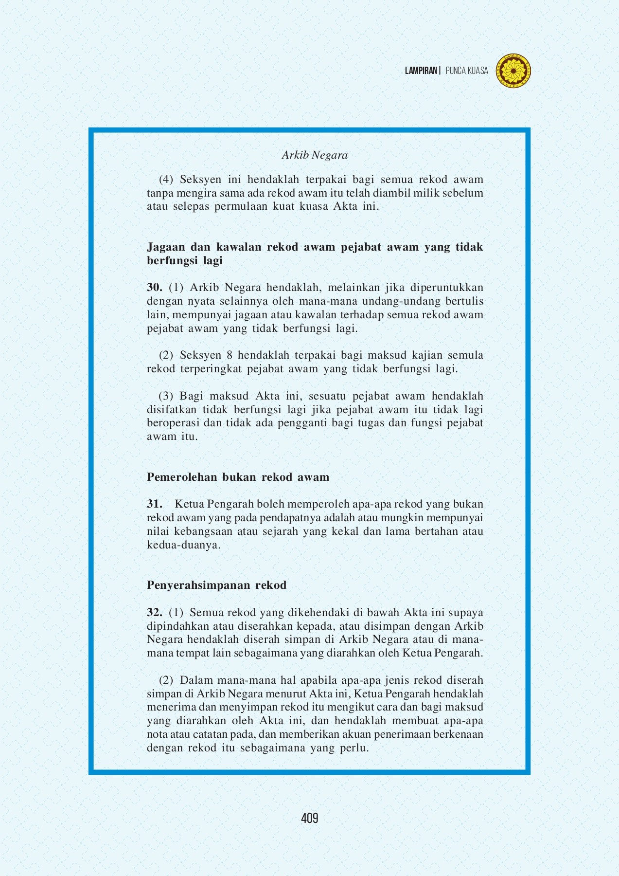 PANDUAN PENGURUSAN REKOD AWAM - amkabulmas - Muka Surat 427 | Membalik ...