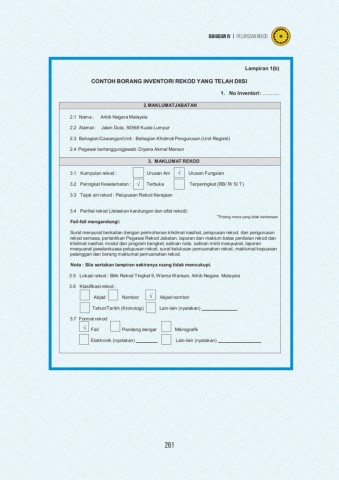 PANDUAN PENGURUSAN REKOD AWAM - amkabulmas - Muka Surat 279 | Membalik PDF Dalam talian | PubHTML5