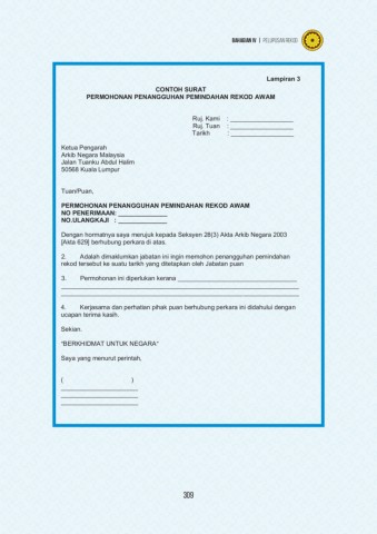 PANDUAN PENGURUSAN REKOD AWAM - amkabulmas - Muka Surat 327 | Membalik PDF Dalam talian | PubHTML5