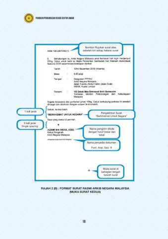 PANDUAN PENGURUSAN REKOD AWAM - amkabulmas - Muka Surat 36 | Membalik PDF Dalam talian | PubHTML5