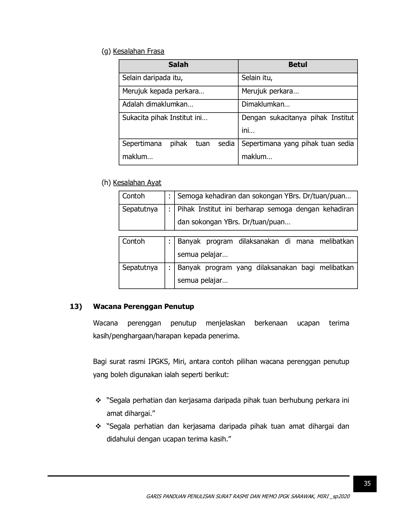 PANDUAN PENULISAN SURAT RASMI (edit 4) 03012021 - finalised - C YP ...