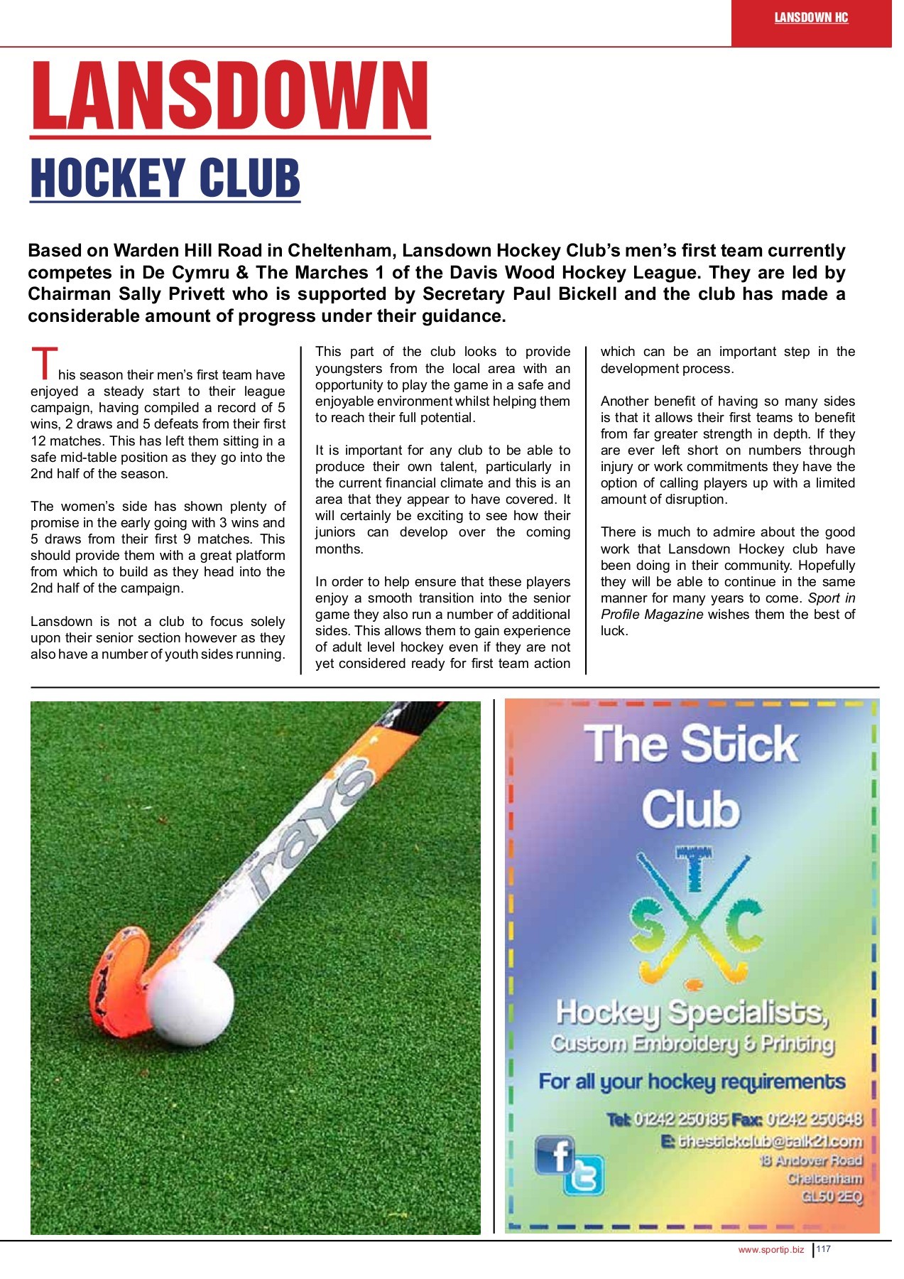 Sport in Profile 004 - Sport in Profile - Page 117 | Flip PDF Online ...