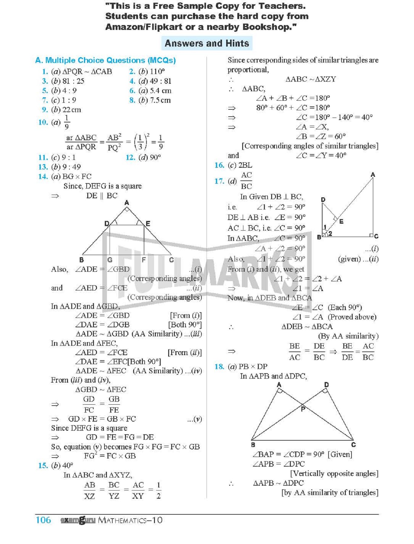 Full marks math mcq - namangotpa - Page 107 | Flip PDF Online | PubHTML5
