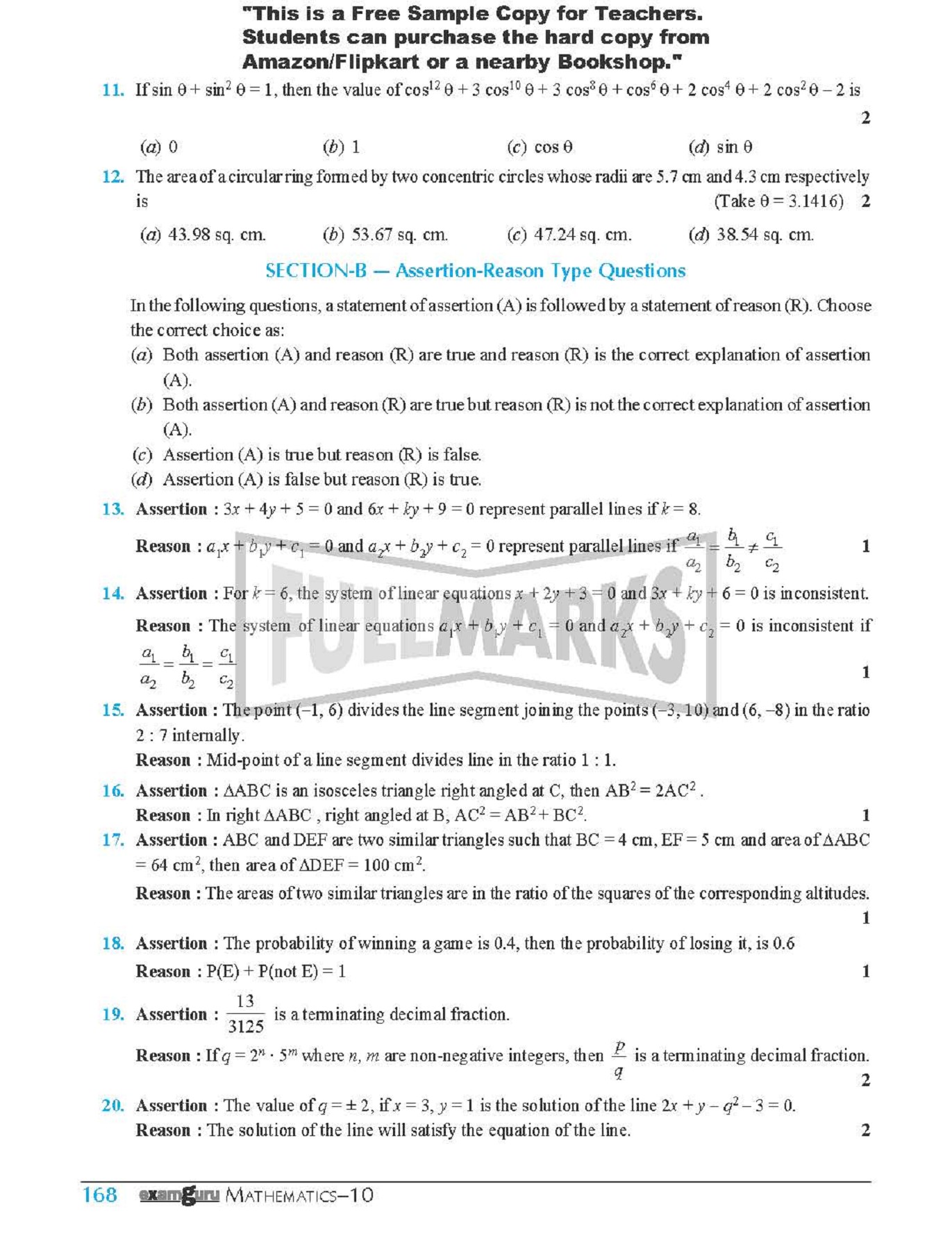 Full marks math mcq - namangotpa - Page 169 | Flip PDF Online | PubHTML5