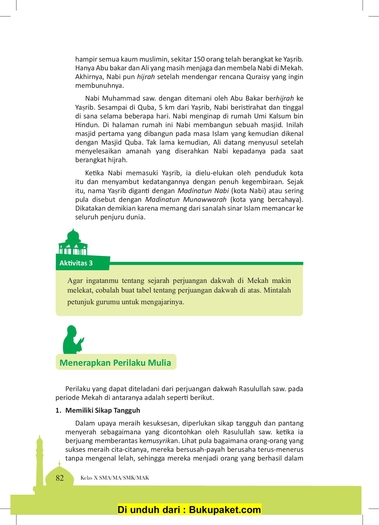 Kelas 10 PAI Substandi dan Strategi dakwah nabi di Mekkah - Nakieb ...