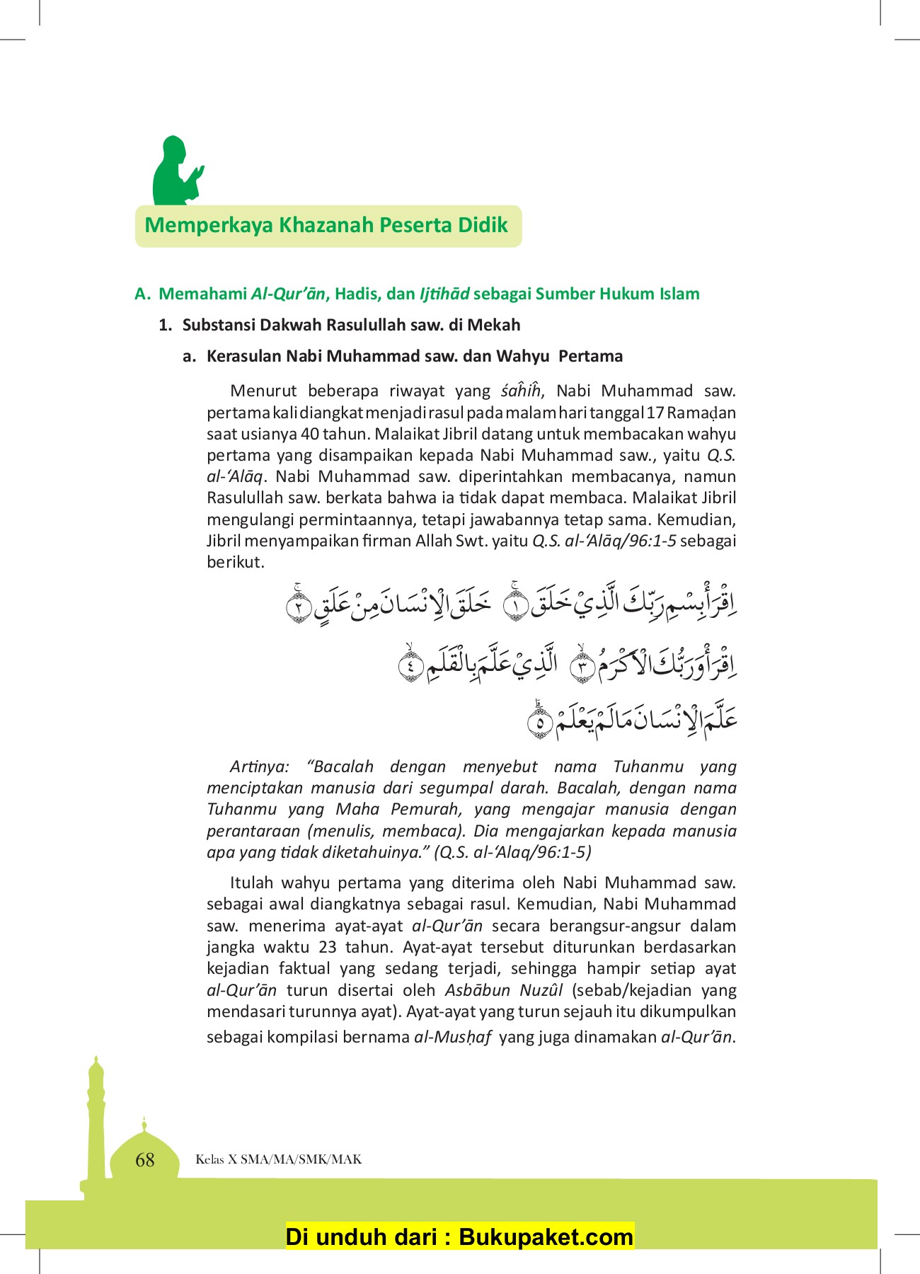 Kelas 10 PAI Substandi dan Strategi dakwah nabi di Mekkah - Nakieb ...