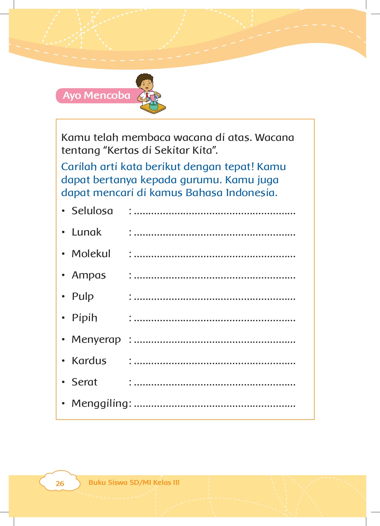 Buku Siswa Kelas 3 Tema 3 Revisi 2018 - Agustiana Zahroh - Halaman 32 ...