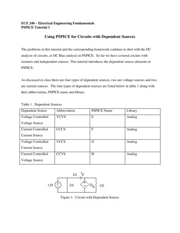 pspice-tutorial-3 - thanakorn545 - Page 1 - 3 | Flip PDF Online | PubHTML5