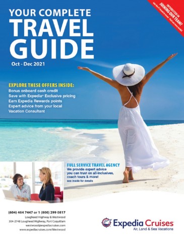 Expedia Cruises Vacation Flyer October 2021